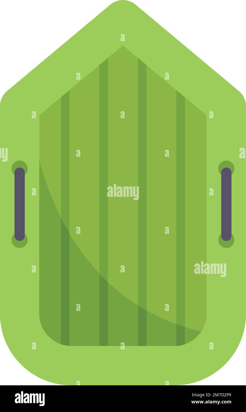 Flood boat icon flat vector. Sea life. Coast guard isolated Stock ...