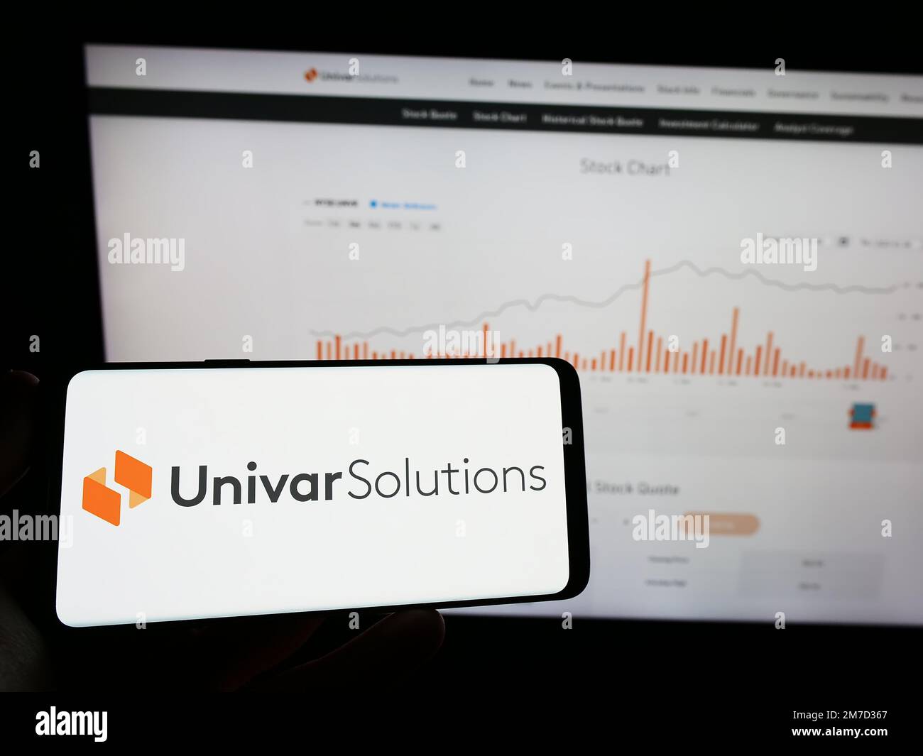Univar solutions logo hi-res stock photography and images - Alamy