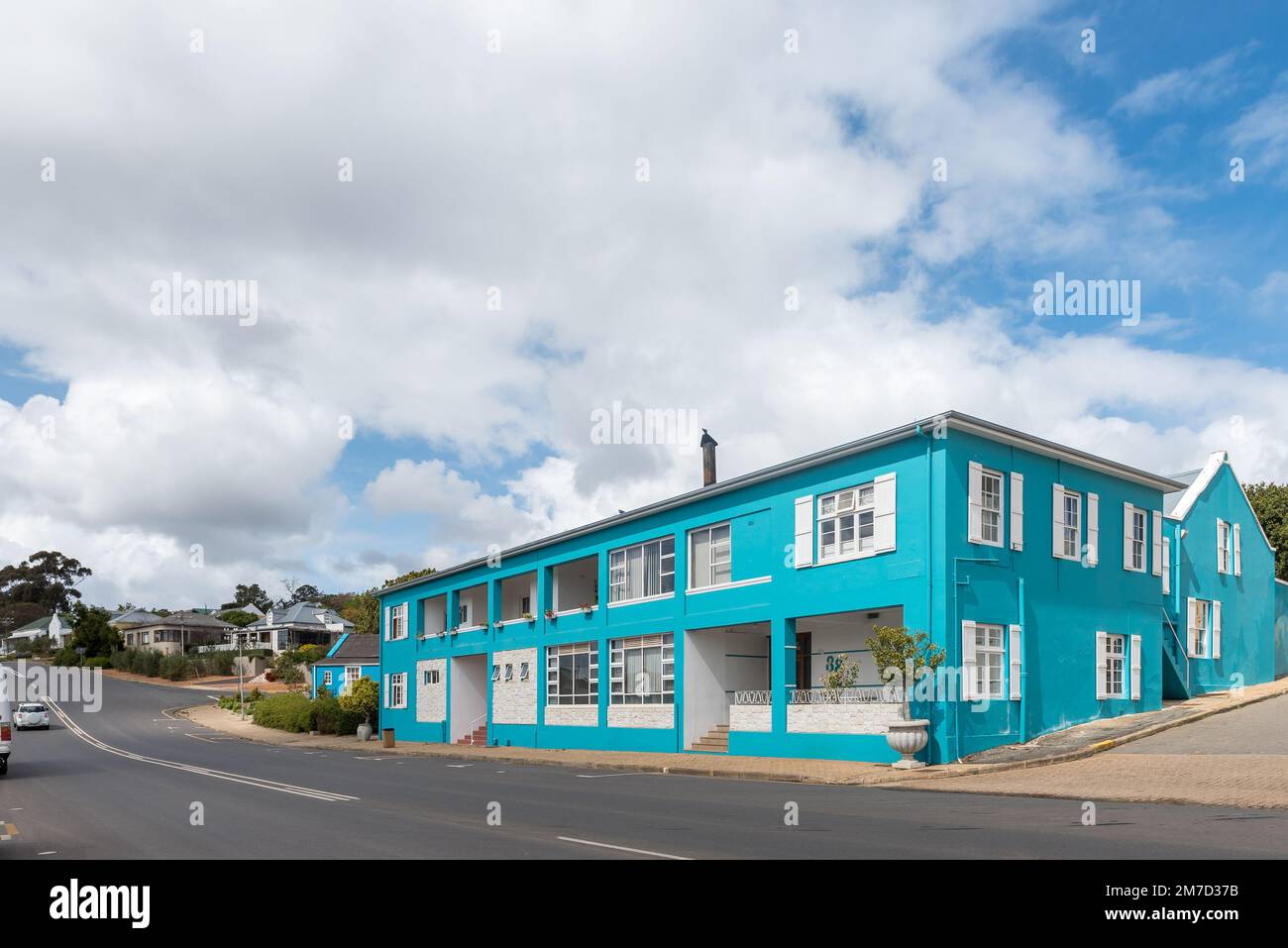 Napier, South Africa - Sep 23, 2022: A street scene in Napier in the ...