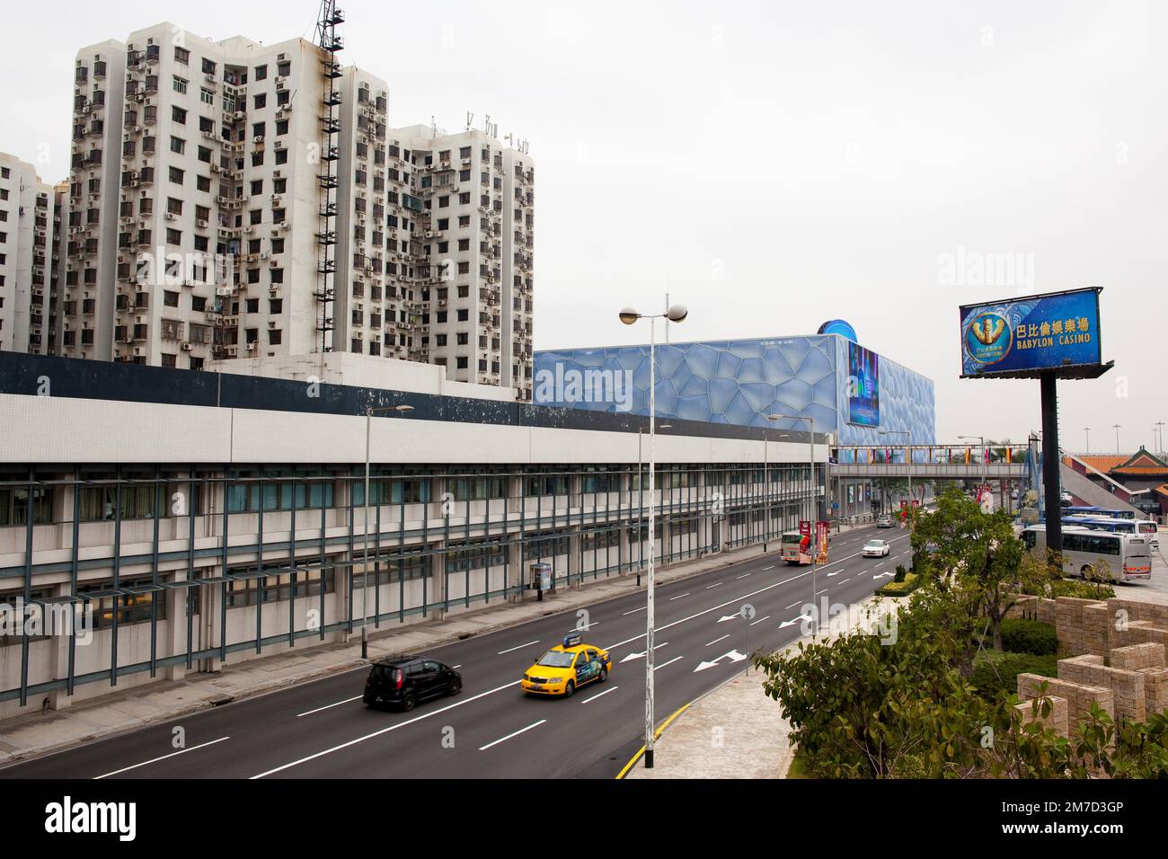 macau sea cube Stock Photo - Alamy