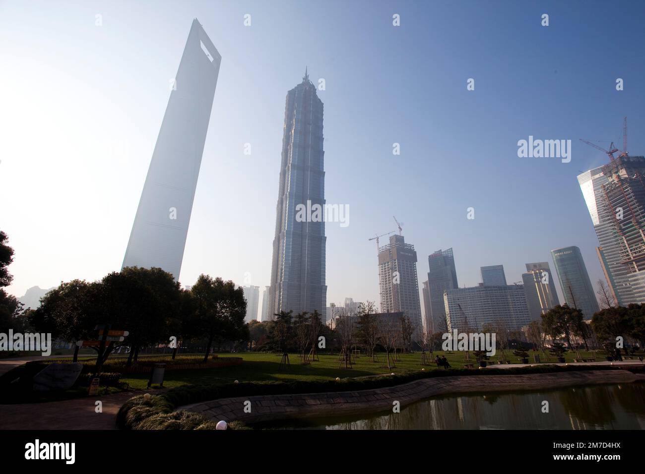 Shanghai lujiazui green center hi-res stock photography and images - Alamy