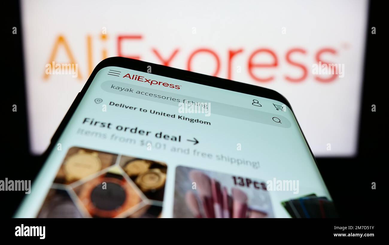 Aliexpress logo hi-res stock photography and images - Alamy