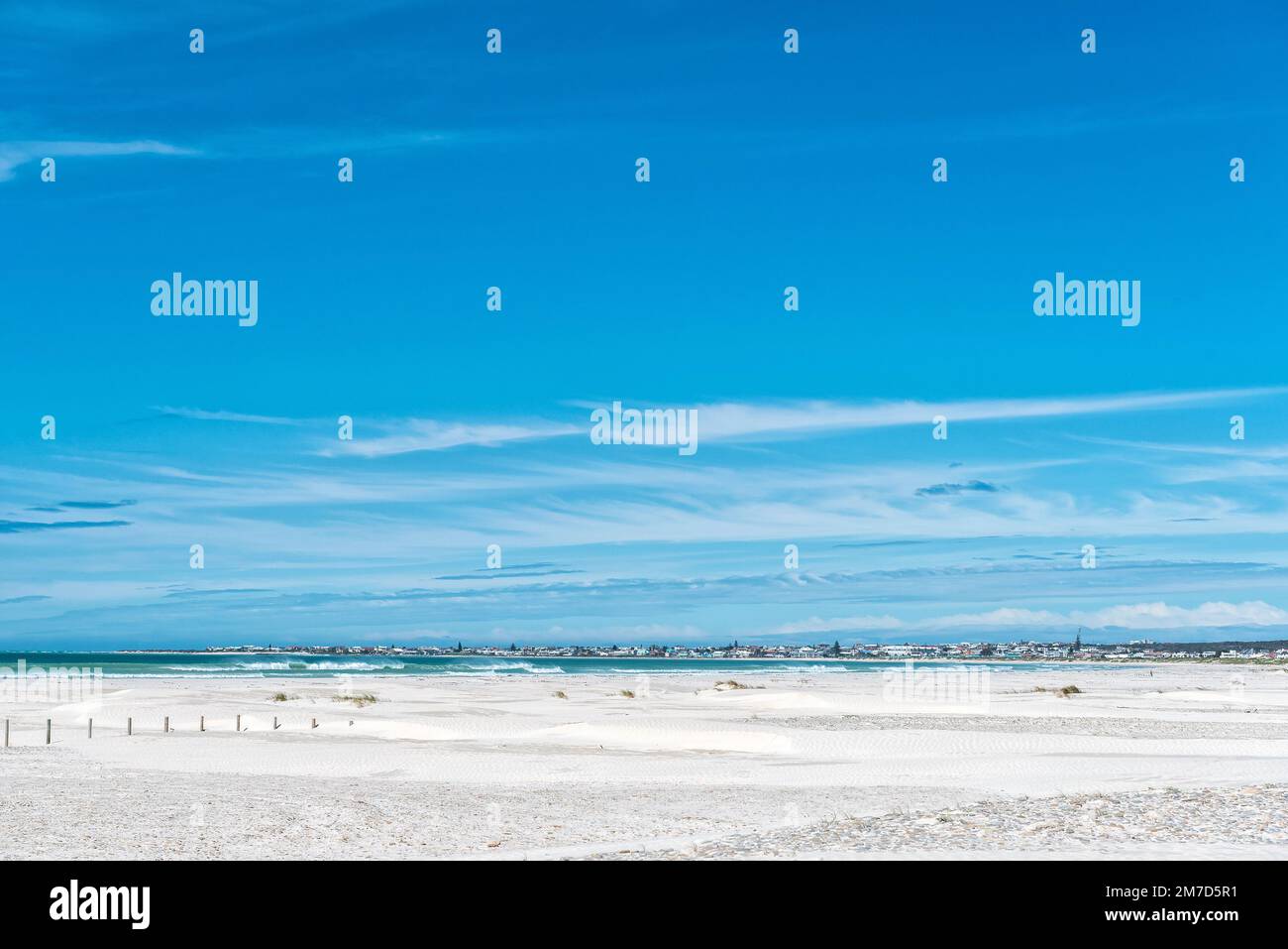 Struisbaai is visible from the Plaat, one of the longest uninterrupted ...