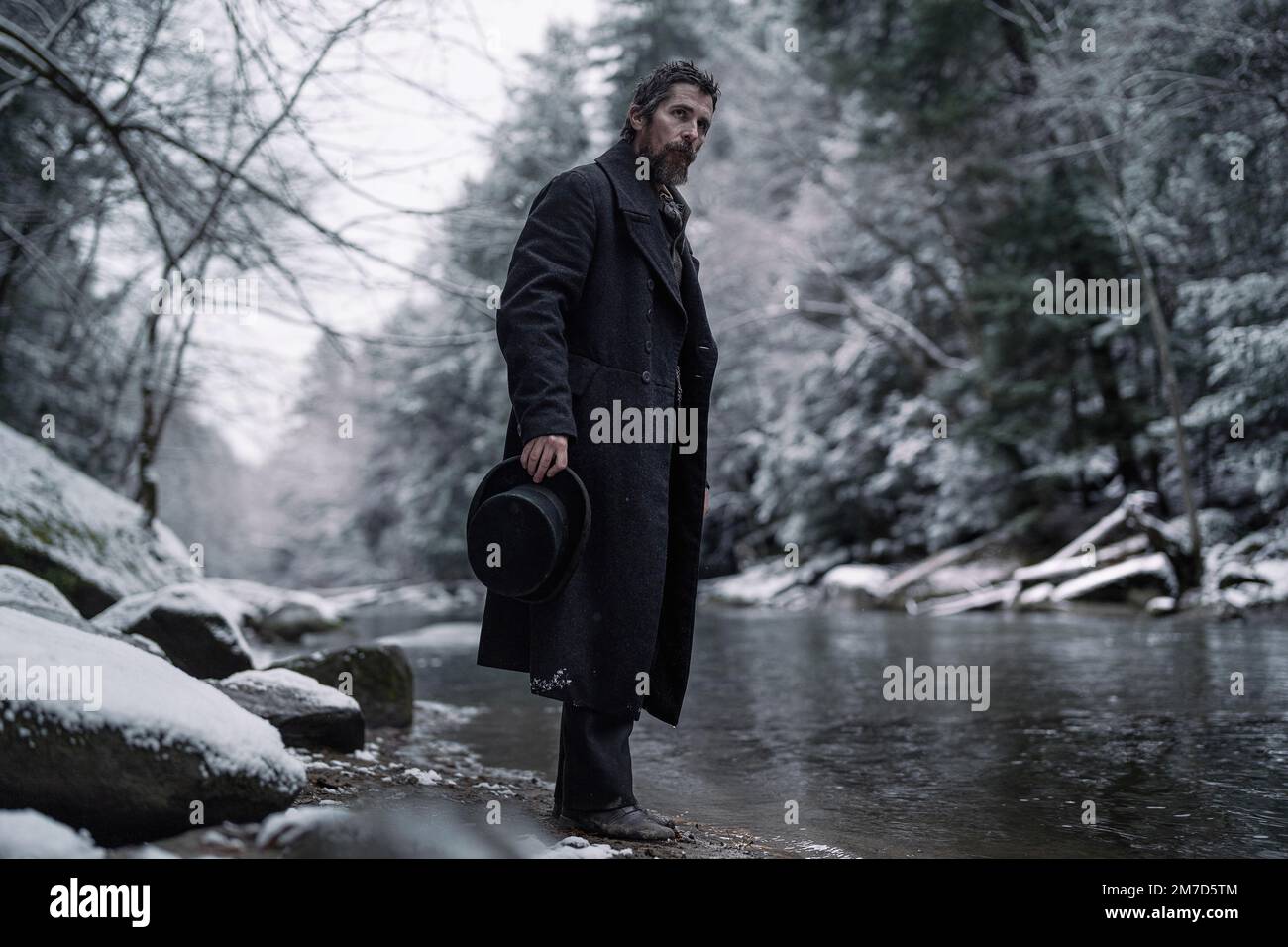 The Pale Blue Eye Christian Bale Stock Photo - Alamy