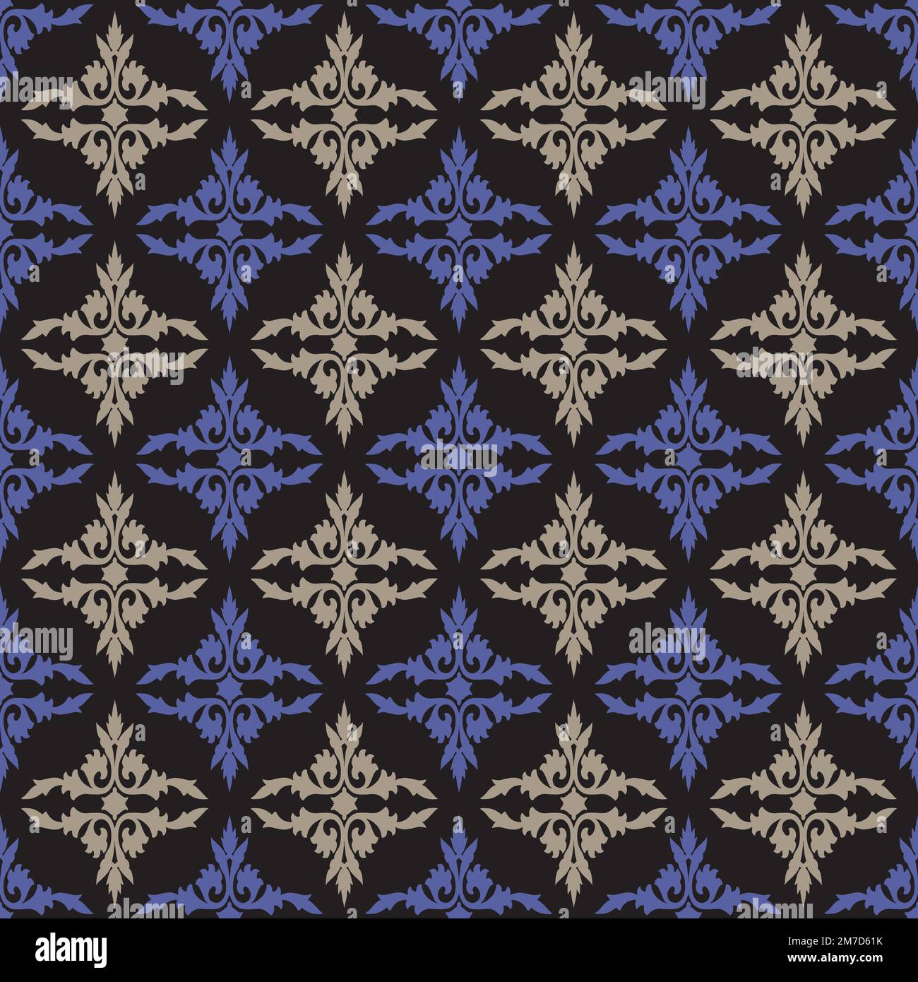 Decorative seamless pattern. Material design for dresses, wallpapers ...