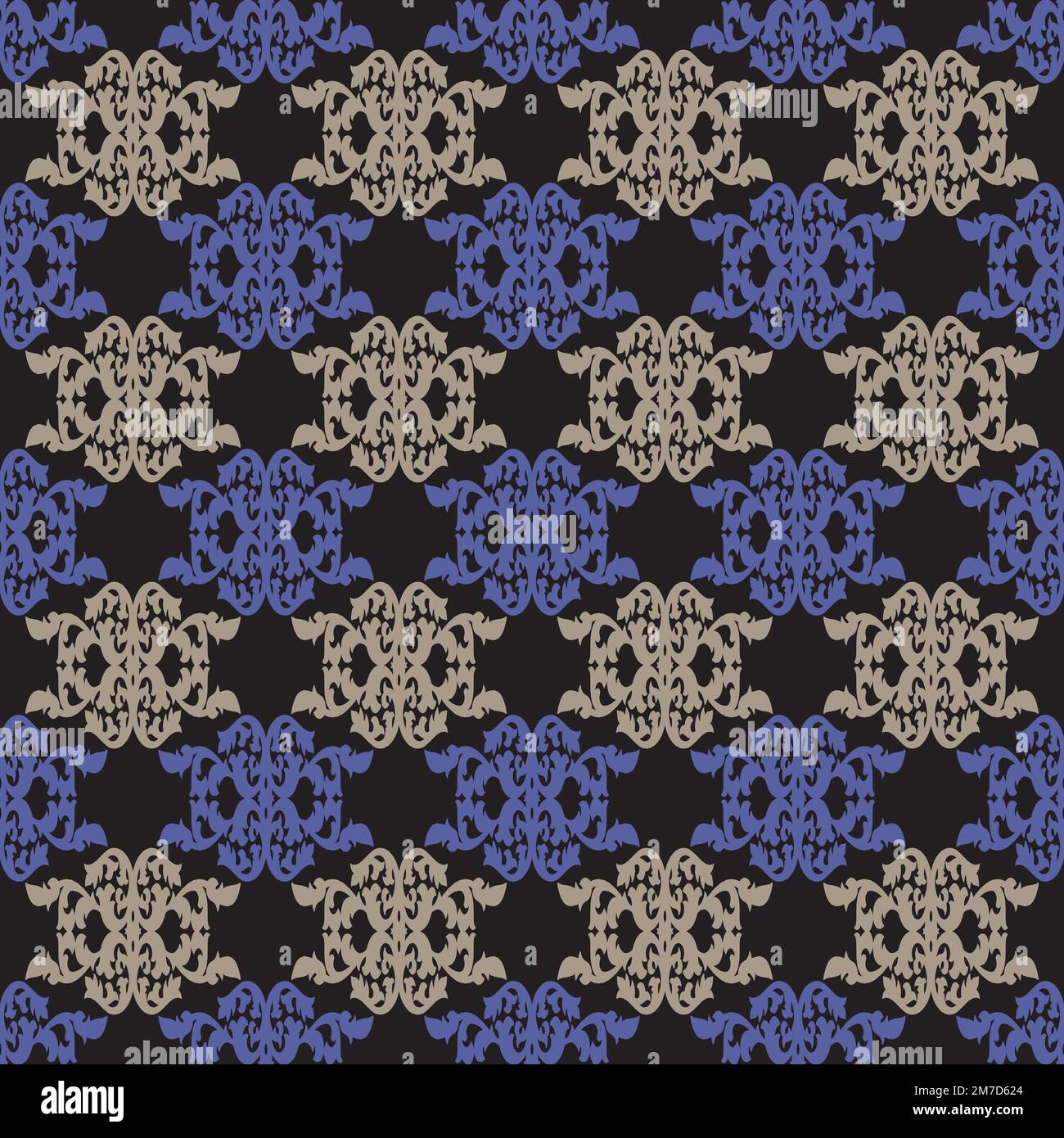 Decorative seamless pattern. Material design for dresses, wallpapers ...