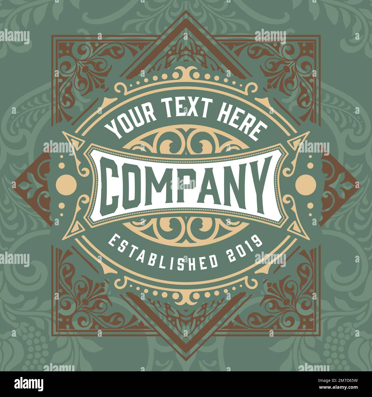 Western card with vintage style Stock Vector Image & Art - Alamy