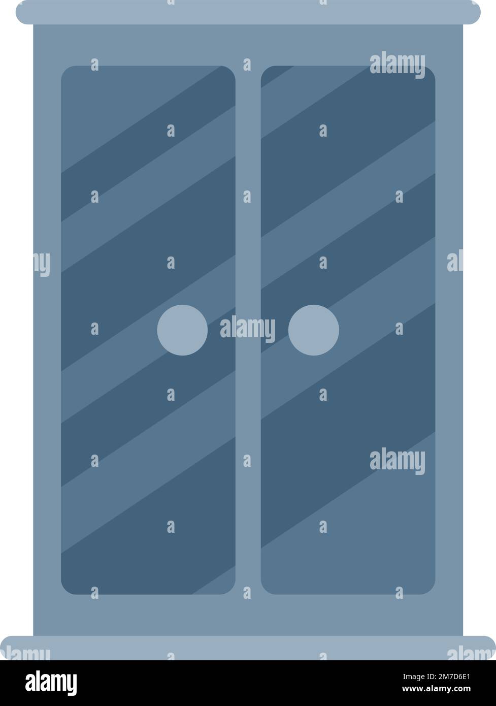 Bathroom shower cabin icon flat vector. Stall glass. Door interior isolated Stock Vector Image ...