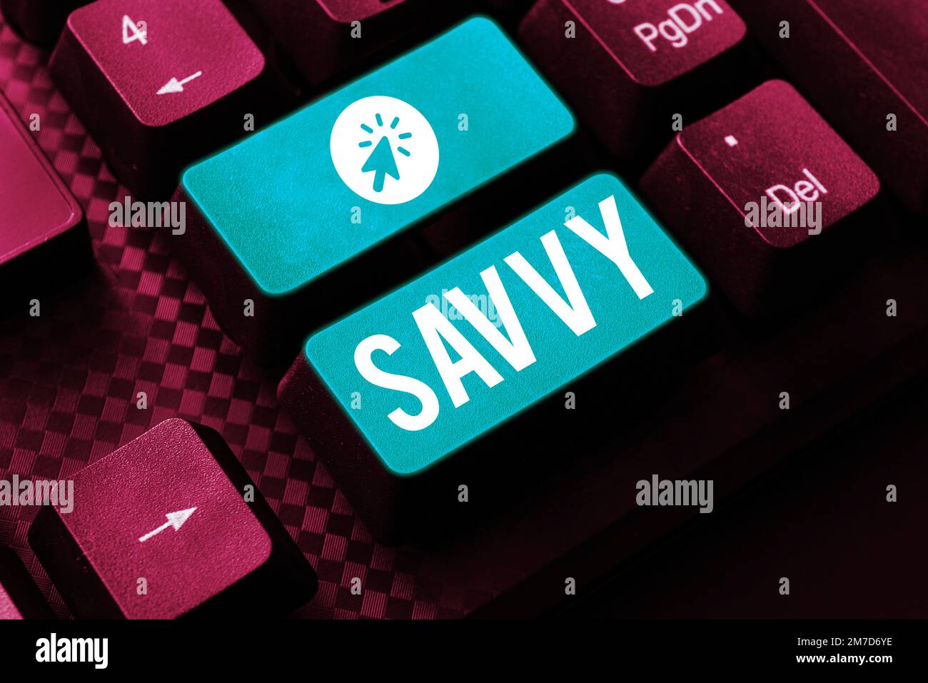 Conceptual caption Savvy. Concept meaning having perception ...