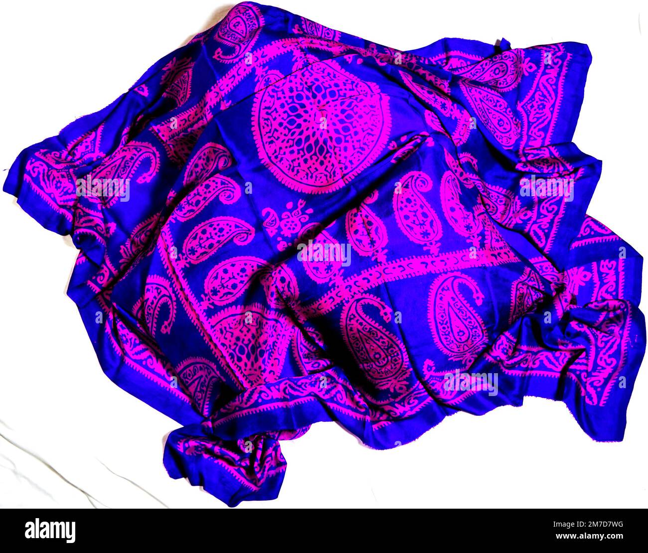 colorful Turkish Oriental beautiful scarves with pictures of natural ...