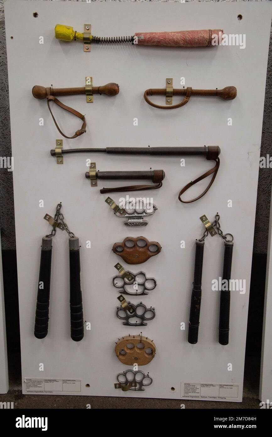 Dusseldorf, Deutschland. 09th Jan, 2023. Exhibition of cutting and ...