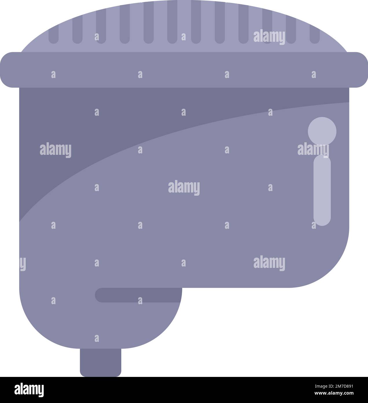 Pool plastic filter icon flat vector. Cleaning water. Shower family ...