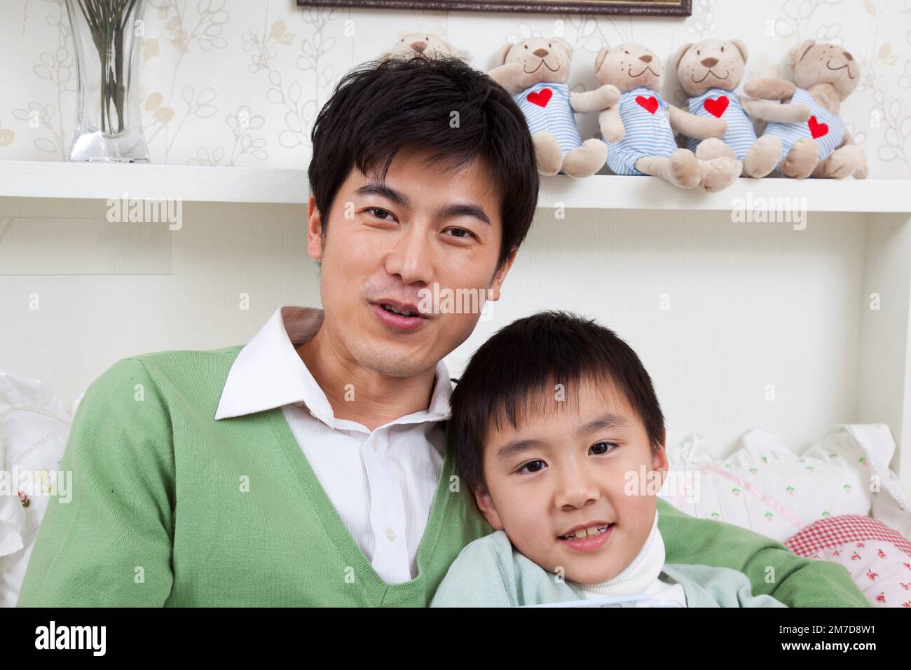 Father and Son Stock Photo - Alamy