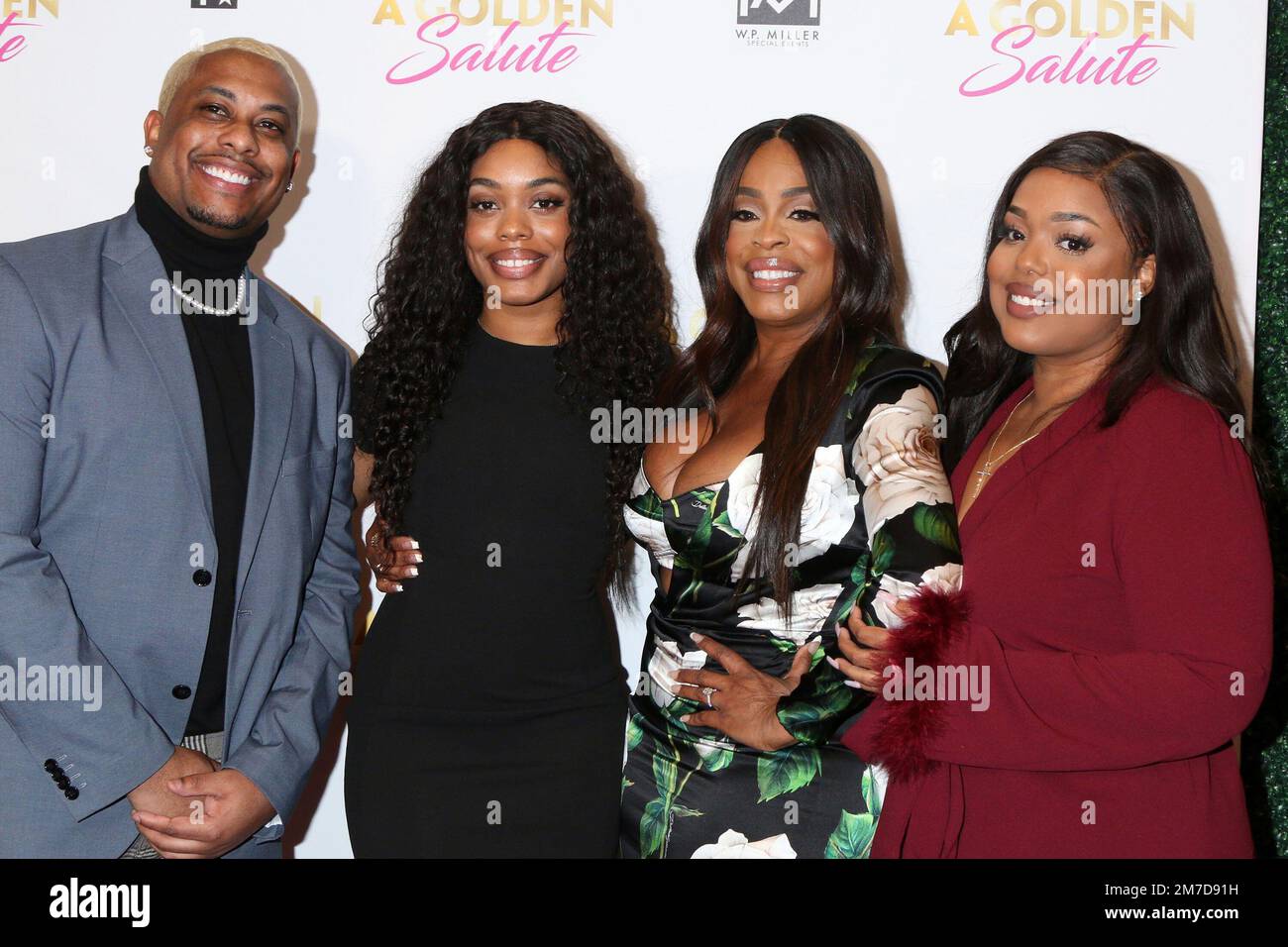 Marina Del Rey, CA. 8th Jan, 2023. Dominic Nash, Donielle Nash, Niecy ...