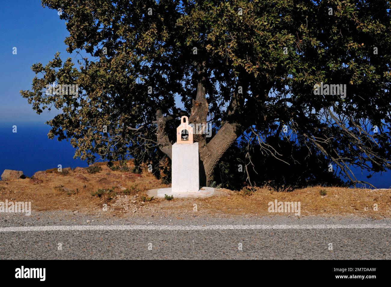 traditional shrine in Nisyros (Nissiros) Island, Dodecanese islands ...