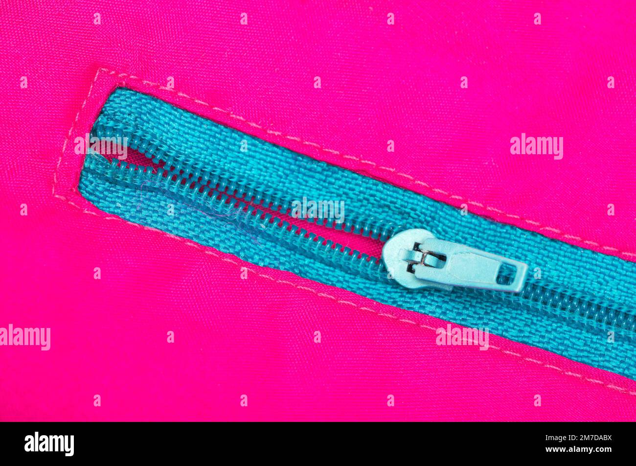 waterproof jacket zipper Stock Photo - Alamy
