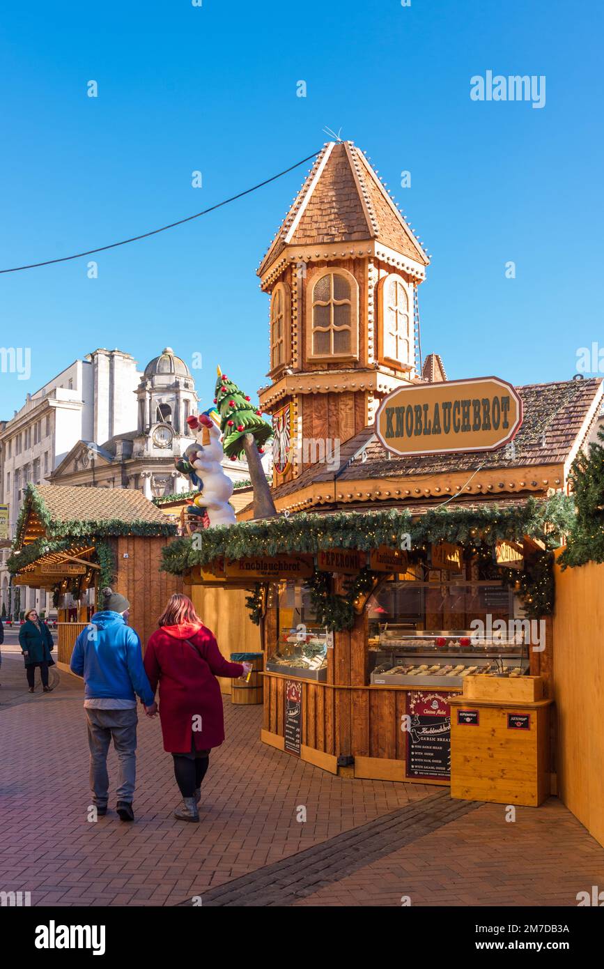 The Birmingham German Christmas market in Victoria Square, Birmingham ...