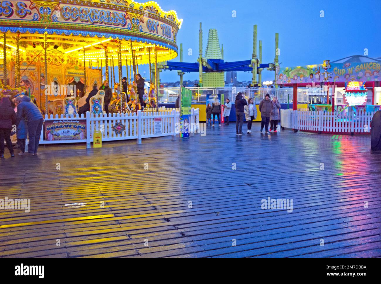 Brighton palace pier carousel hi-res stock photography and images - Alamy