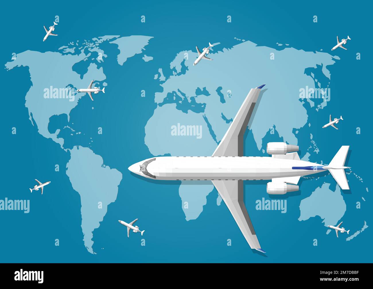 Private jet vector icon. Business jet illustration. Luxury twin engine ...