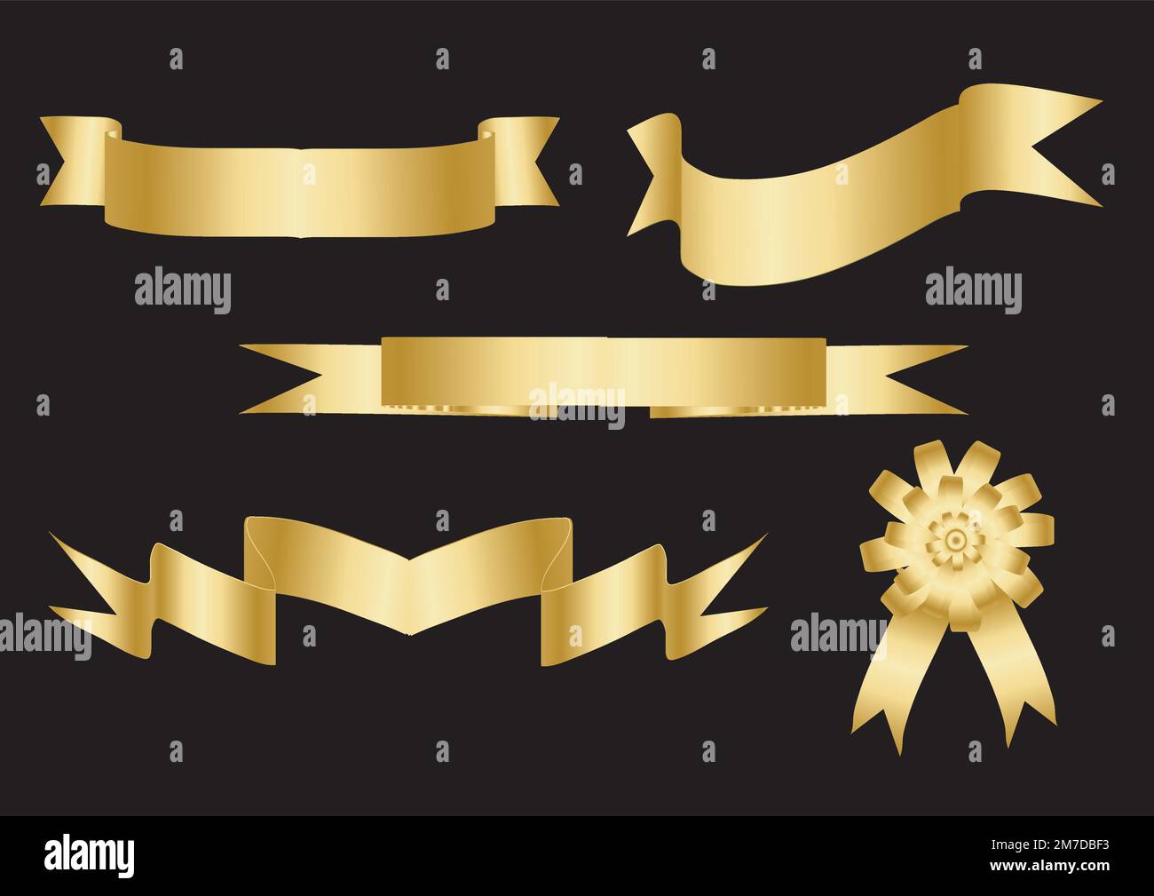 Decorative ribbon design hi-res stock photography and images - Alamy