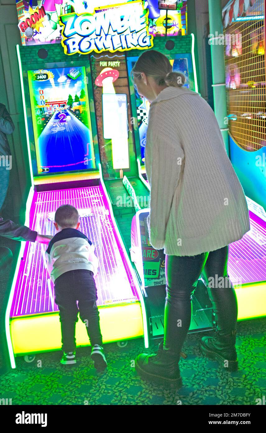 The arcade on Brighton Palace Pier Stock Photo - Alamy