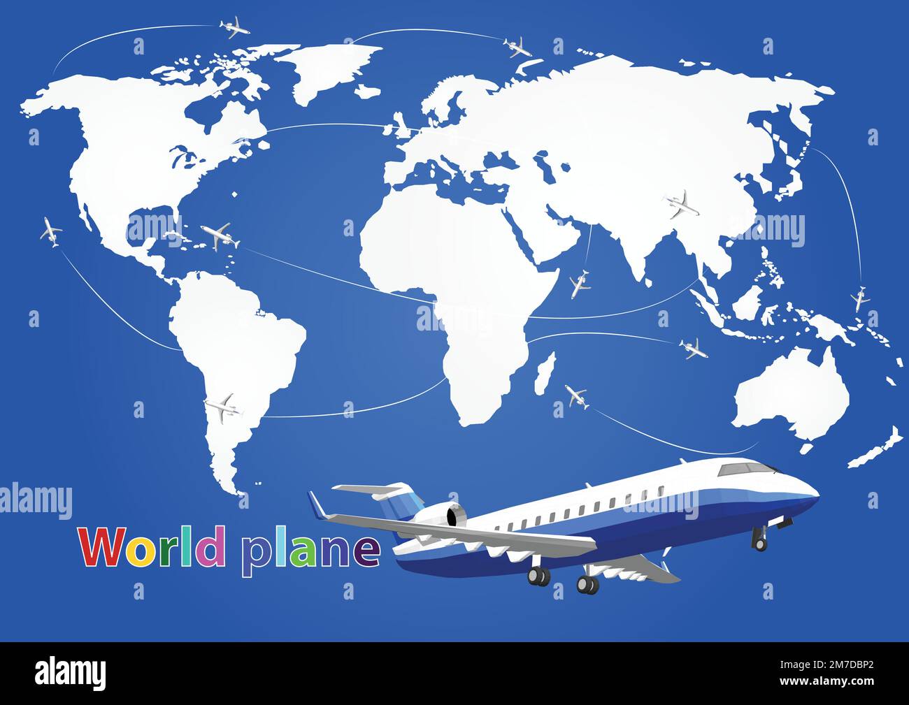 Private jet vector icon. Business jet illustration. Luxury twin engine ...