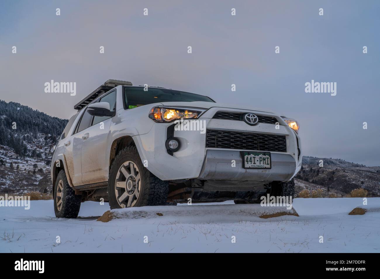 Fort Collins, CO, USA - January 3, 2023: Toyota 4Runner SUV (2016 Trail ...