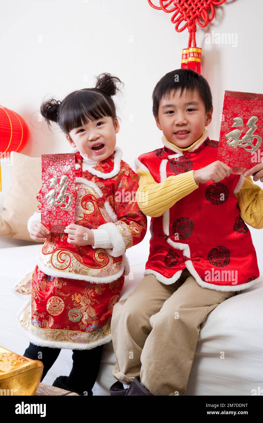Children celebrating festival Stock Photo - Alamy