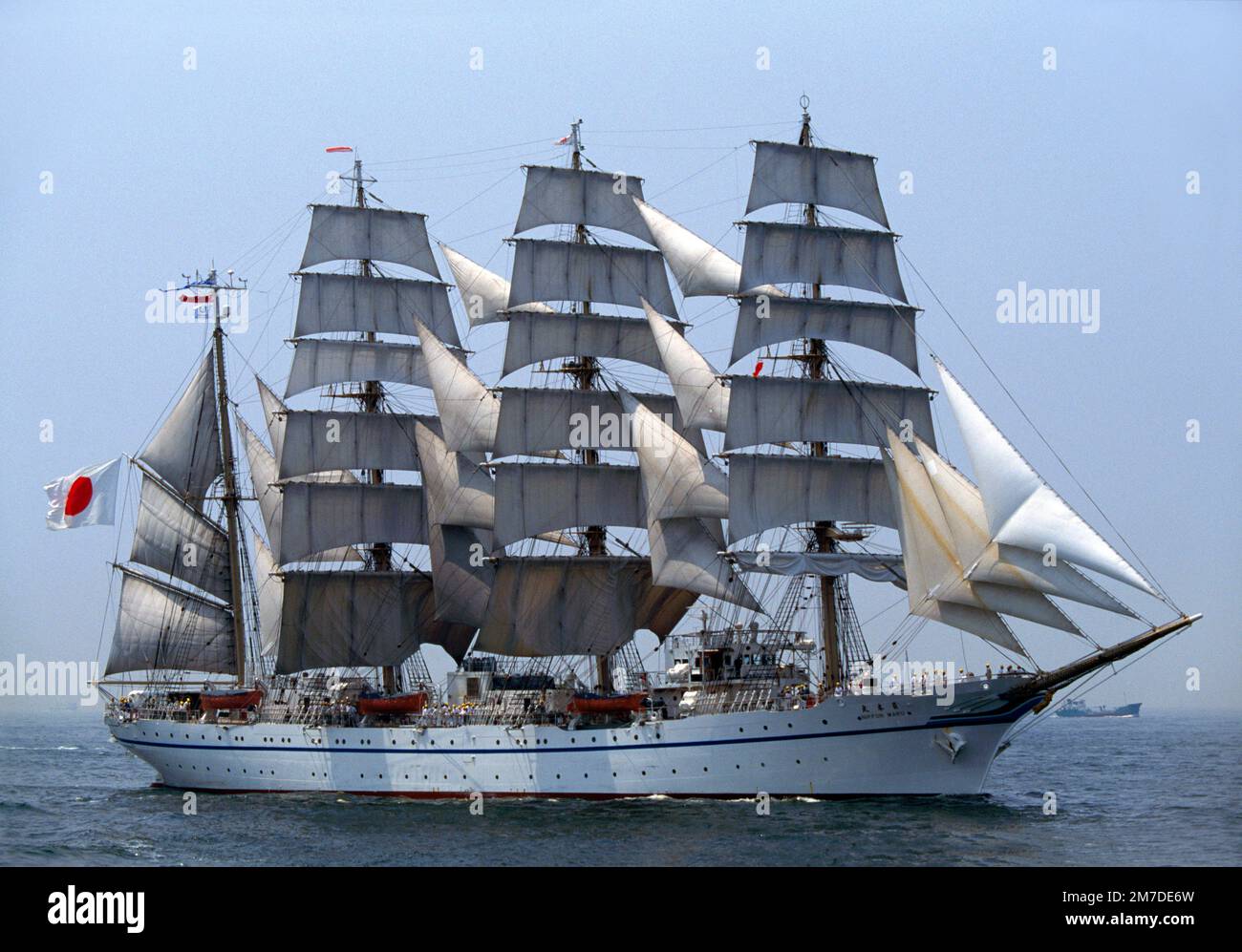 Japanese barque Nippon Maru II, Sail Osaka, 1997 Stock Photo - Alamy