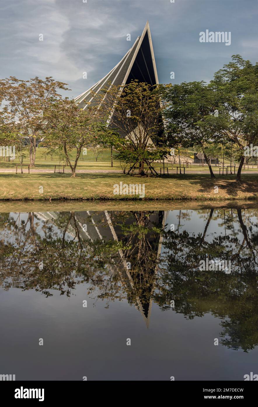 Nakhonpathom, Thailand - 22 Dec, 2022 - Outside of Prince Mahidol ...