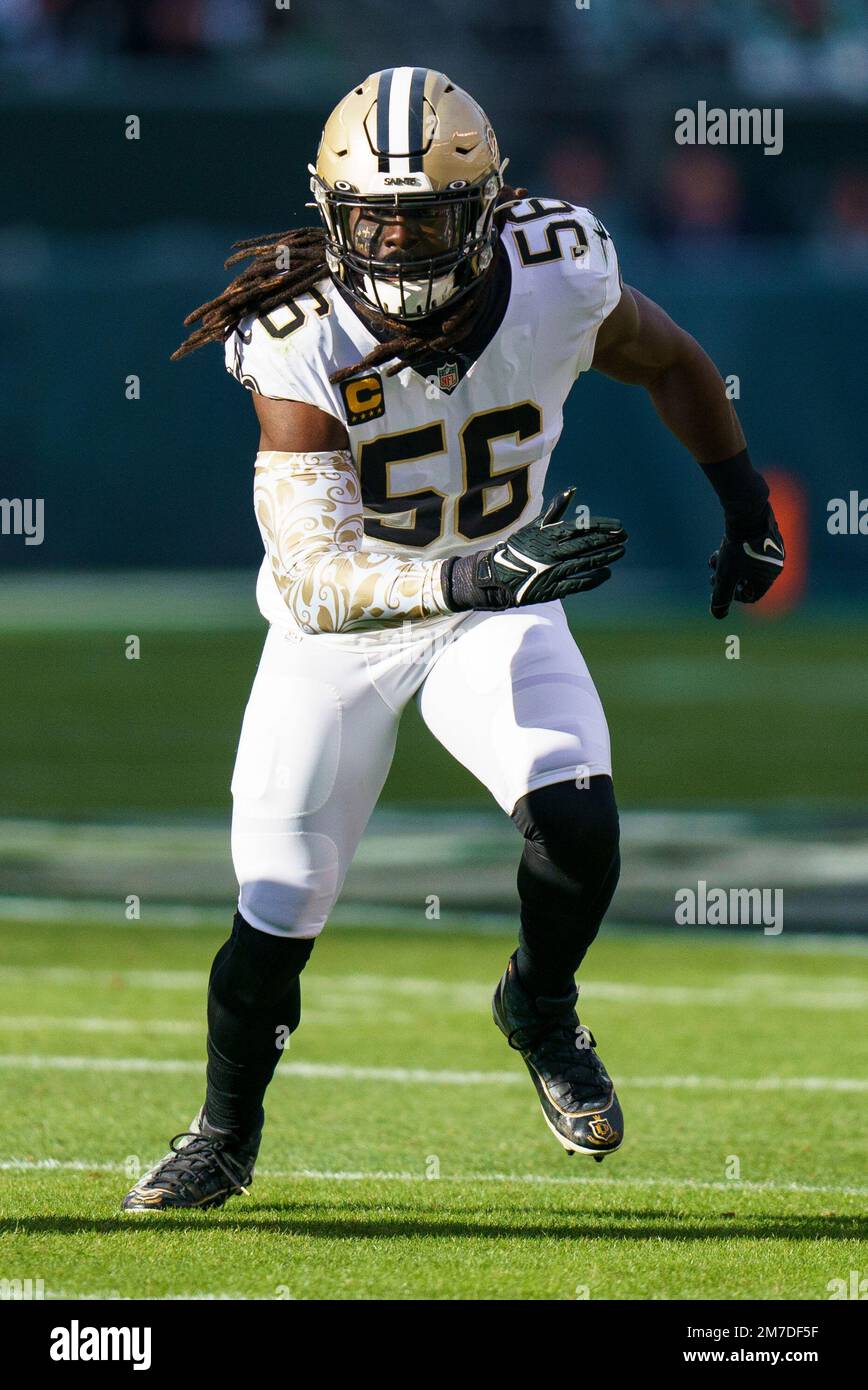 New Orleans Saints linebacker Demario Davis (56) in action during the ...