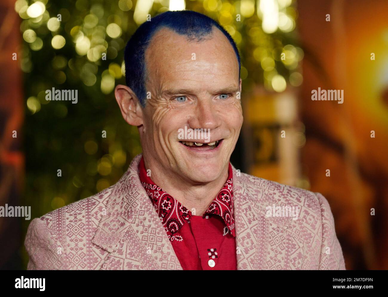 Flea poses at the premiere of the film "Babylon," Thursday, Dec. 15 ...