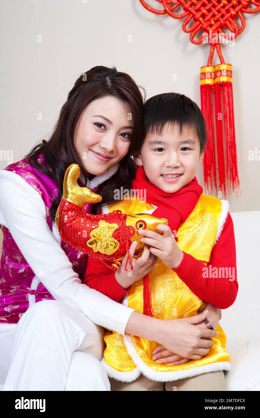 Family life in current China Stock Photo - Alamy