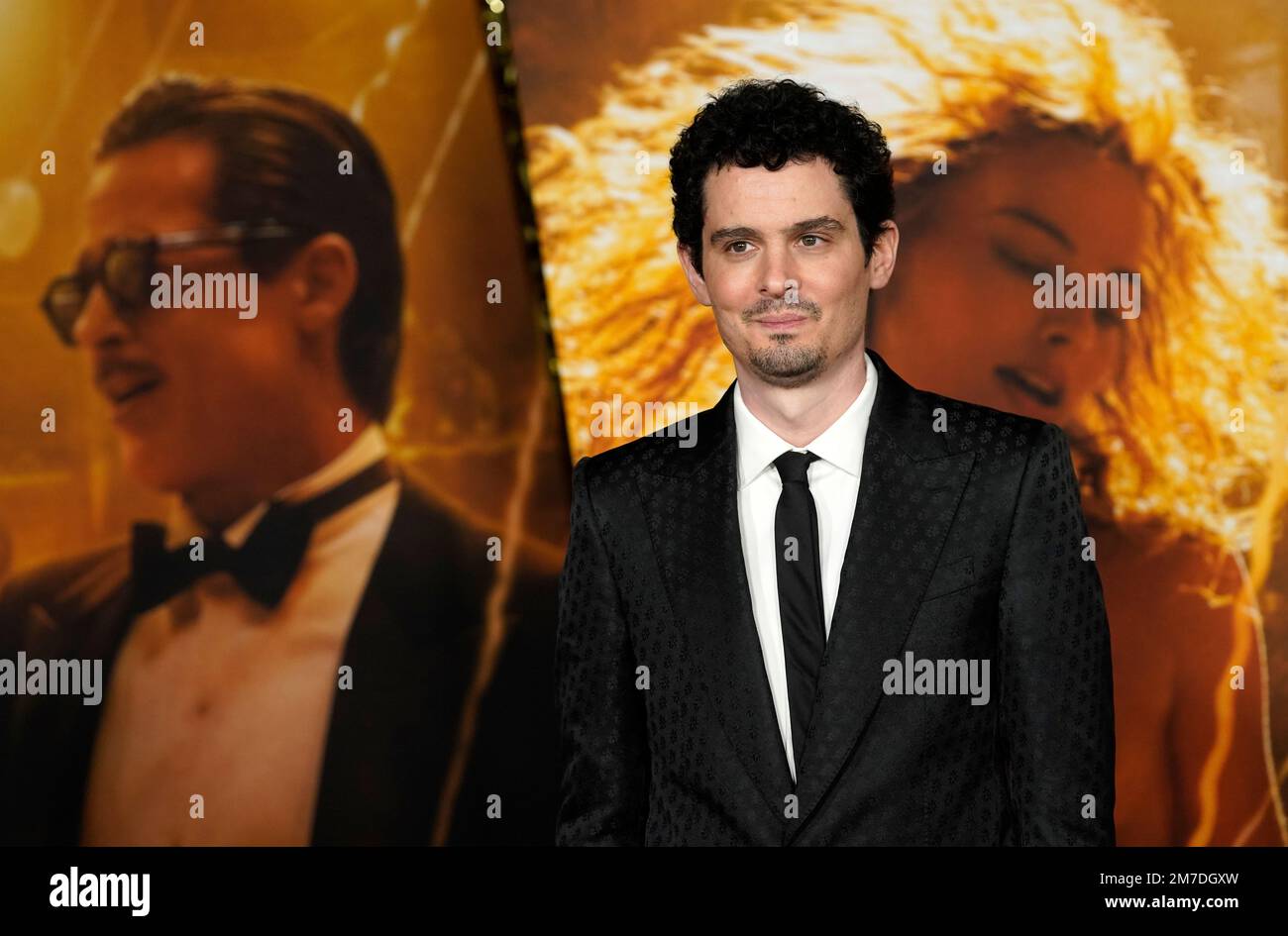 Damien Chazelle, writer/director of "Babylon," poses at the premiere of ...