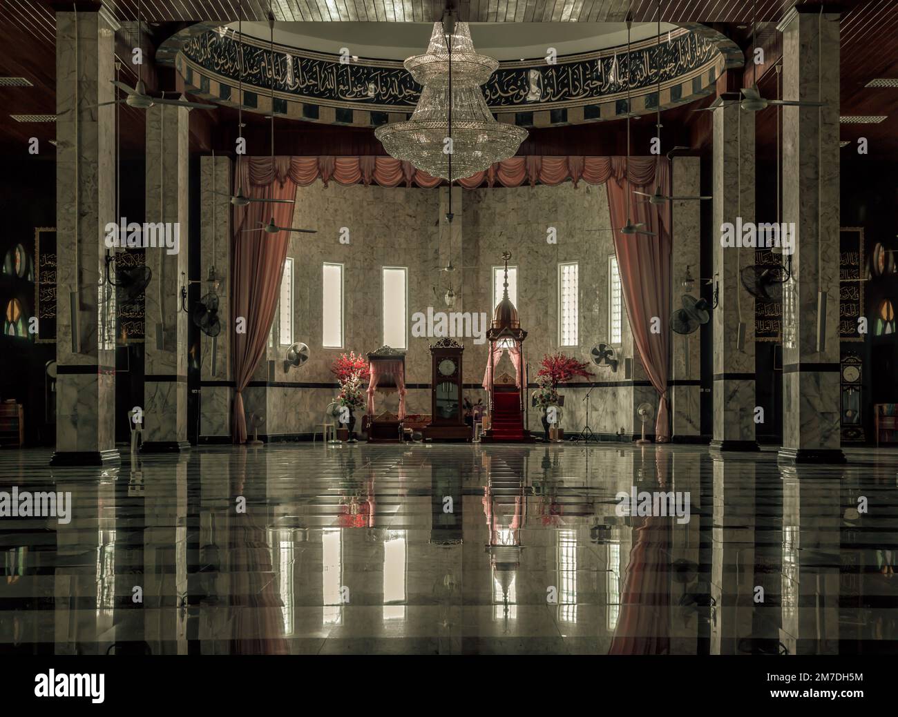 Bangkok, Thailand - 05 Jan, 2022 - Beautiful architecture design inside ...