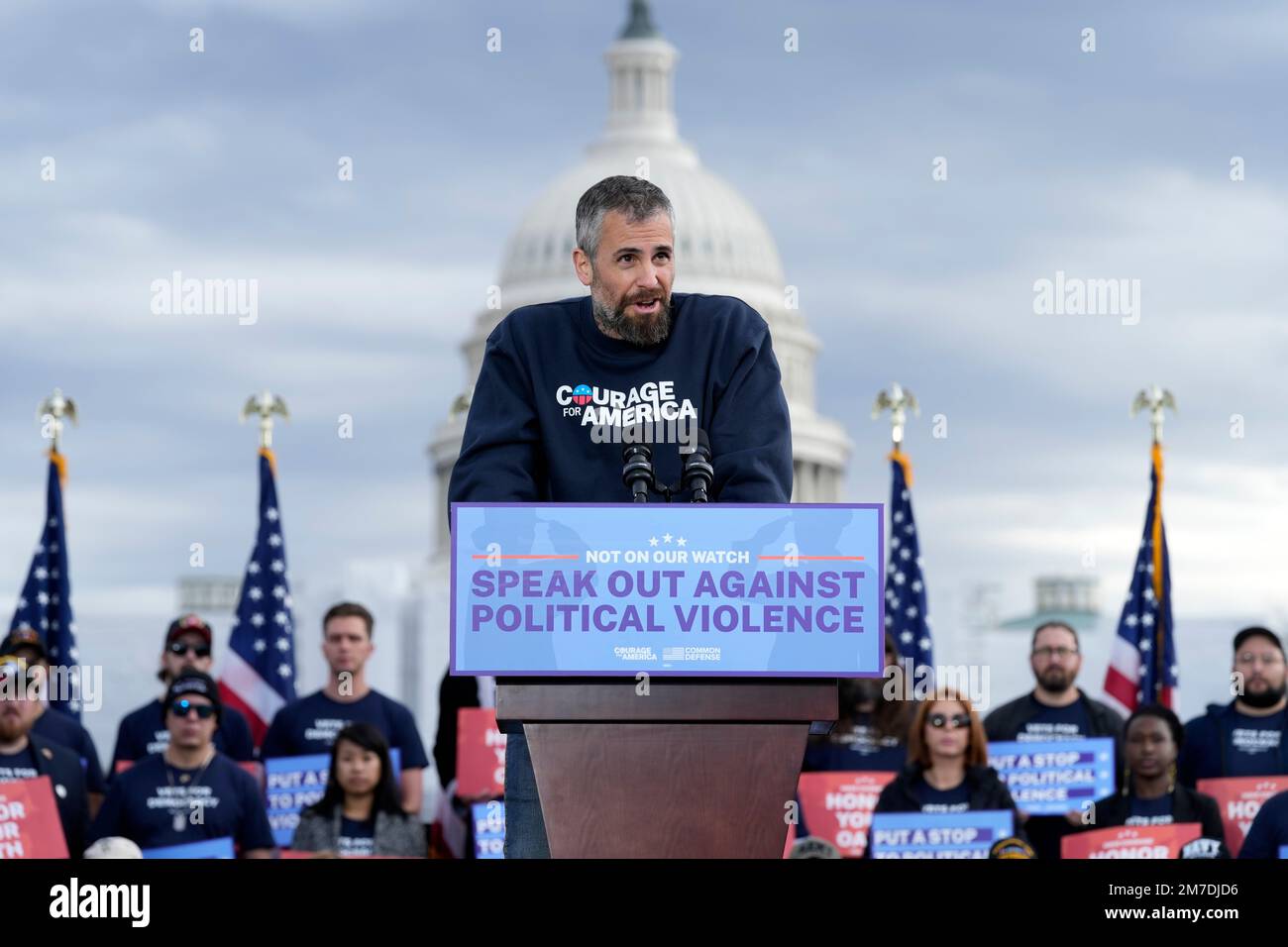 Former Metropolitan Police Officer Michael Fanone, who helped defend ...