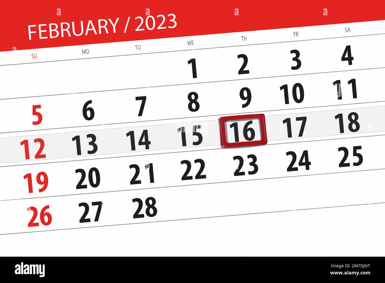 Calendar 2023, deadline, day, month, page, organizer, date, february ...