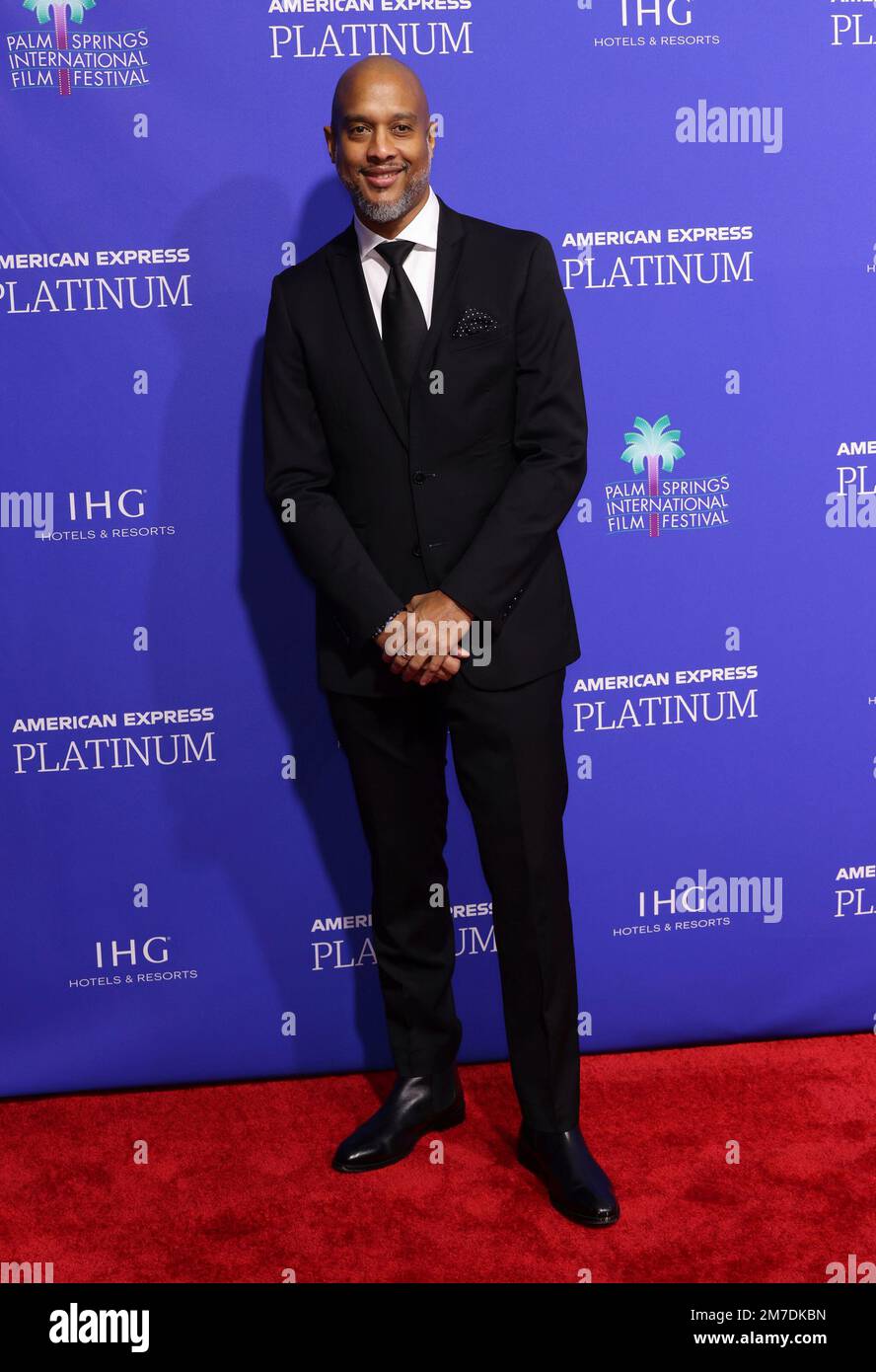 Keith Beauchamp arrives at the 34th annual Palm Springs International ...