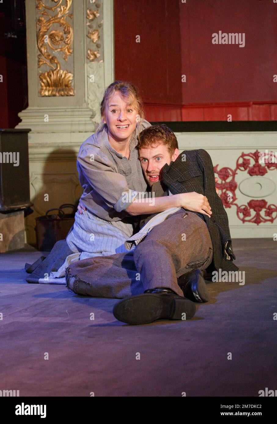 Niamh Cusack (Juno Boyle), Donal Gallery (Johnny Boyle) in JUNO AND THE ...