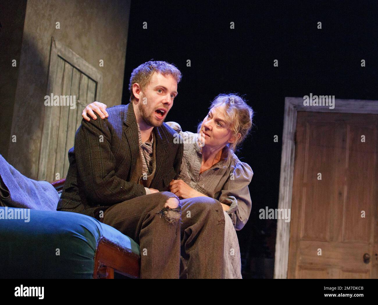 Donal Gallery (Johnny Boyle), Niamh Cusack (Juno Boyle) in JUNO AND THE ...