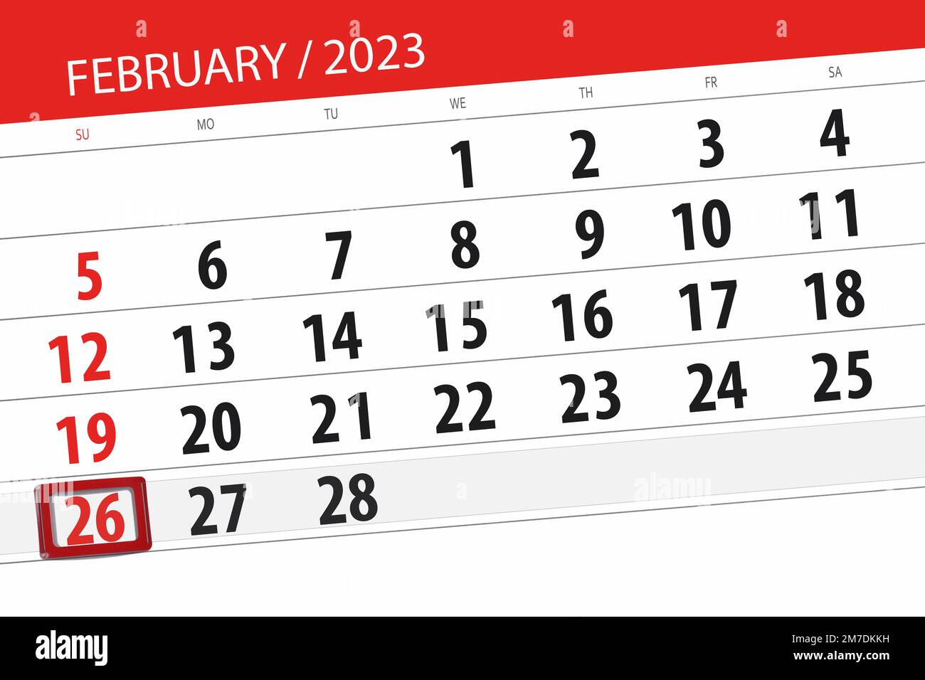 Calendar 2023, deadline, day, month, page, organizer, date, february ...