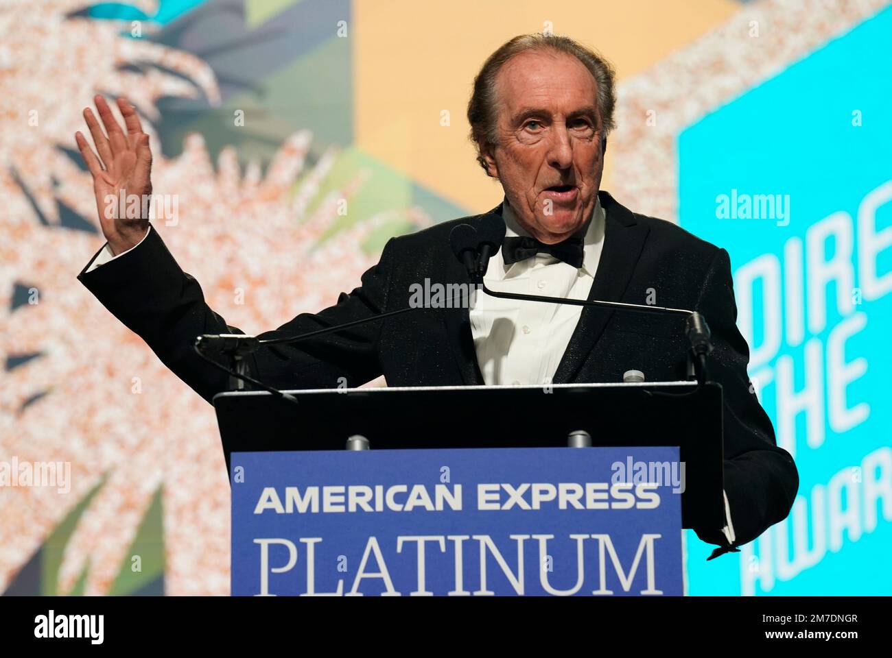 Eric Idle presents the award for director of the year to Sarah Polley ...