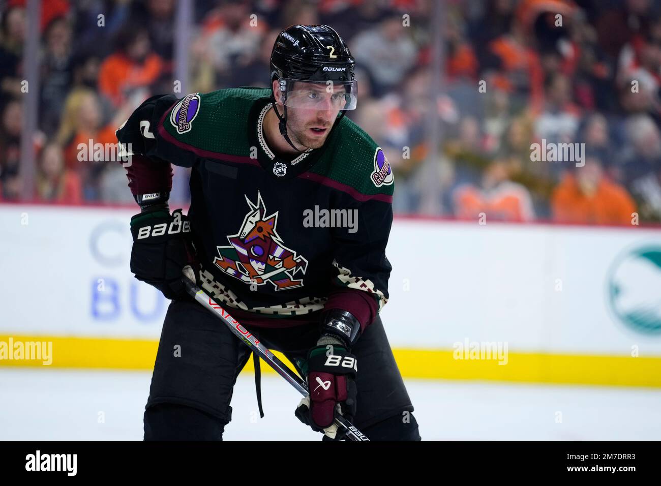 Arizona Coyotes' Patrik Nemeth plays during an NHL hockey game ...