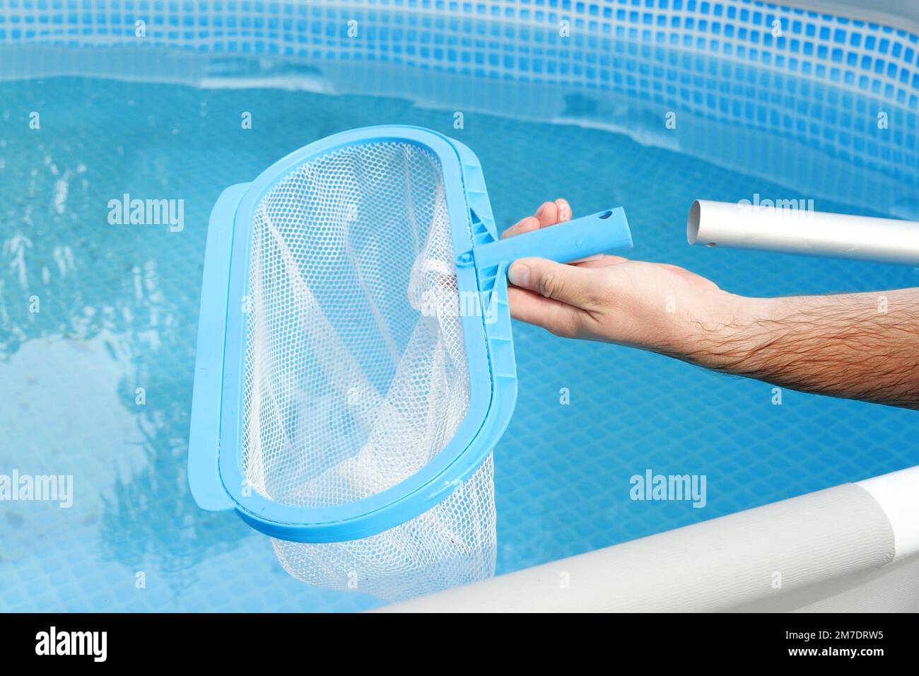 Cleaning swim pool blue abstract hi-res stock photography and images ...