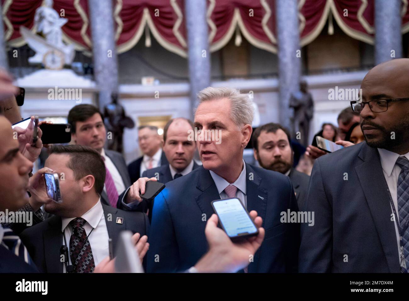 Rep. Kevin McCarthy, R-Calif., heads to the chamber at the Capitol in ...