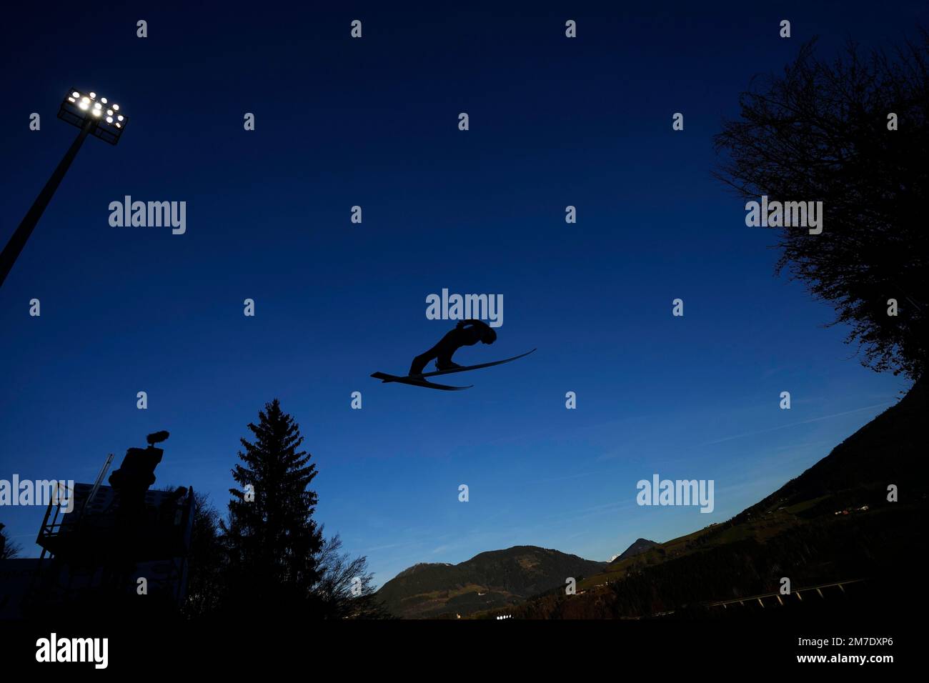 Halvor Egner Granerud of Norway soars through the air at the fourth ...