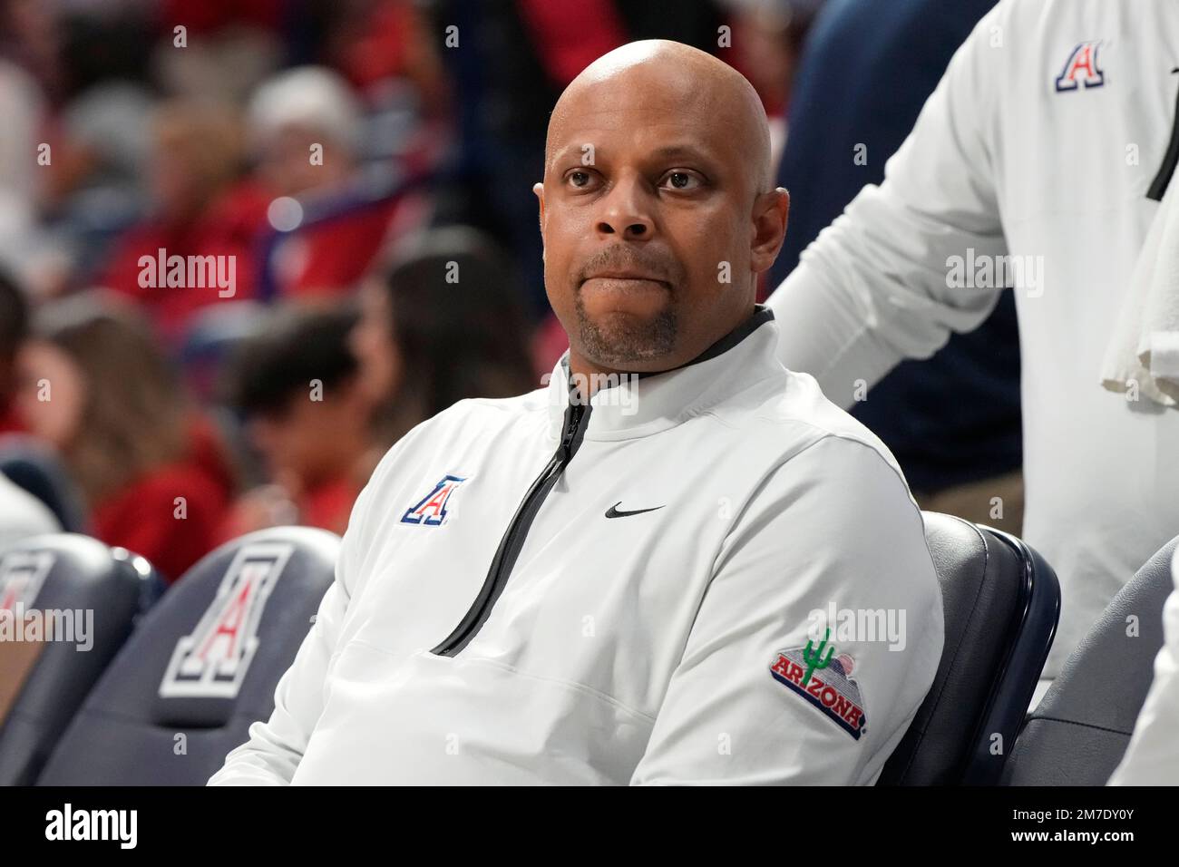 Arizona coach Jason Gardner during the second half of an NCAA college ...