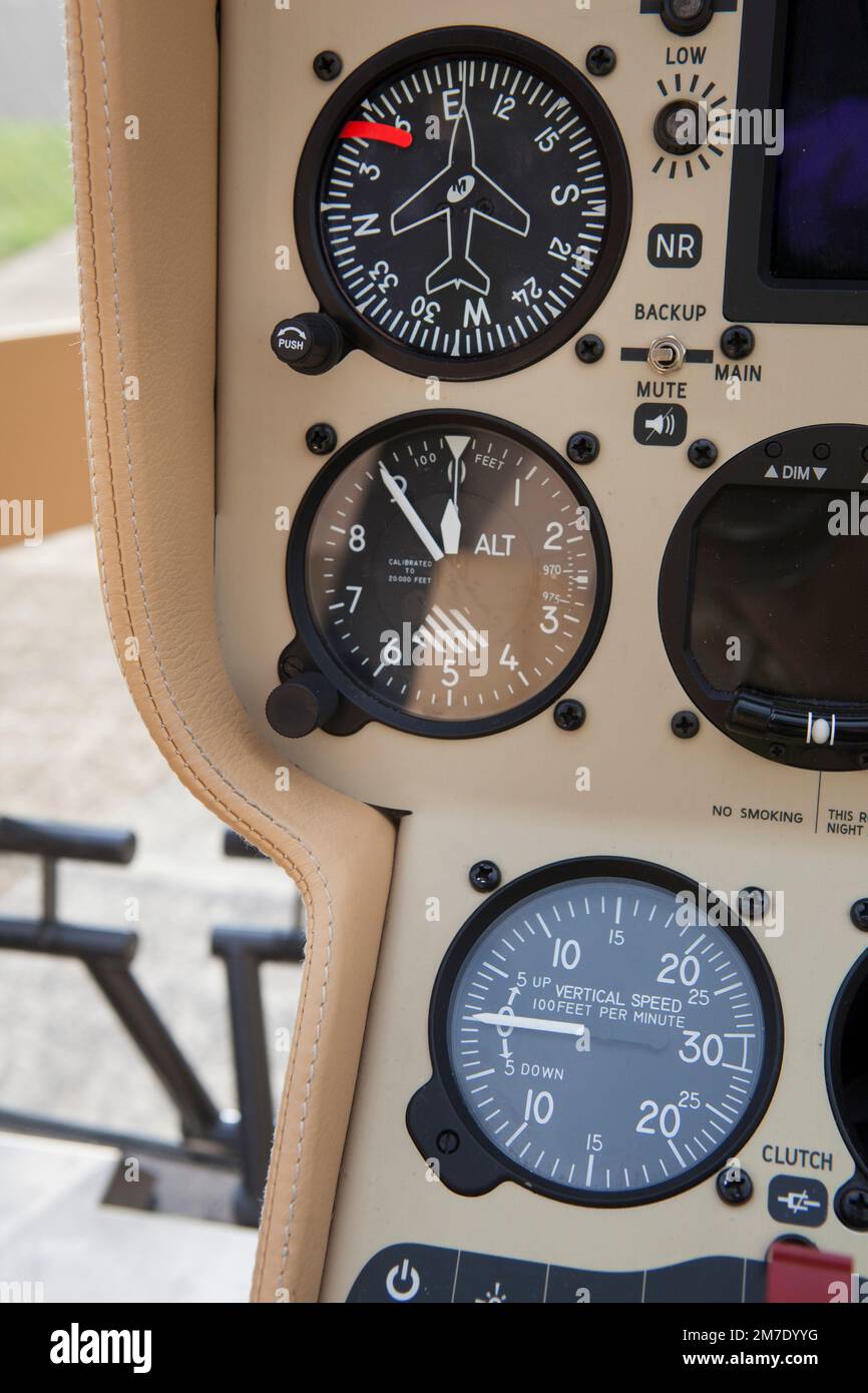 The Cabri G2 helicopter made by Guimbal , shopwing interior adn ...