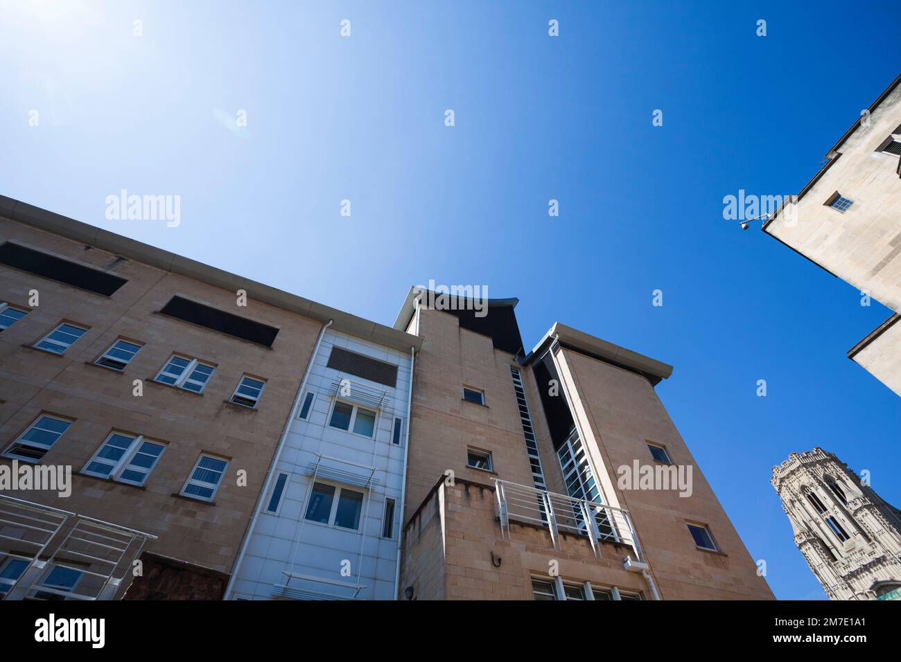 The University of Bristol buildings and streeets around the town Stock ...