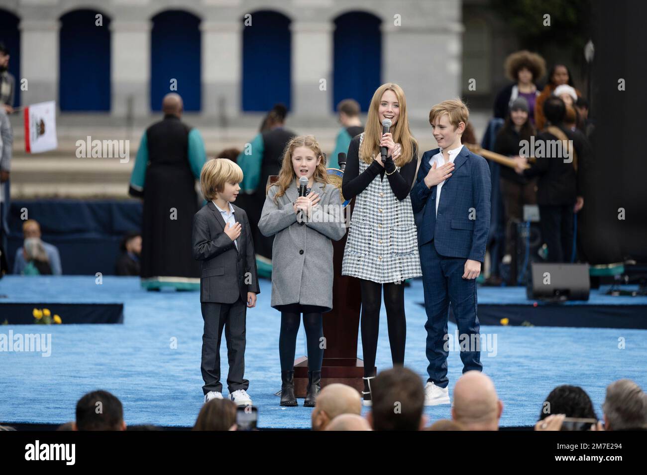 The first family children Dutch, left, Brooklynn, Montana, and Hunter ...